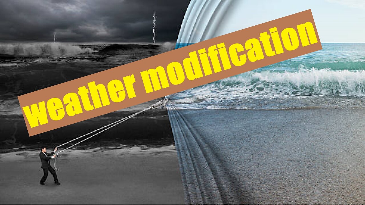 Is the ENMOD Treaty a Trojan Horse for forced Environmental Weather ...